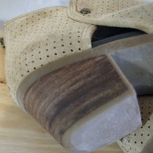 Adam Tucker | Shoes | Adam Tucker By Me Too Perforated Suede Ankle Boot ...